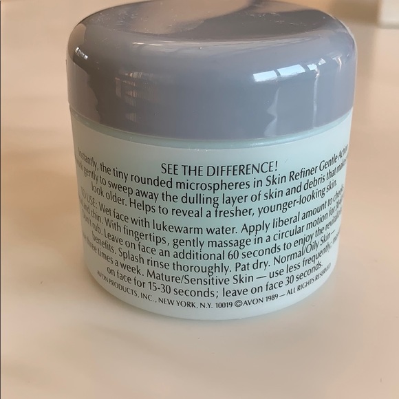 Avon | Bath & Body | Nib Vintage Avon Skin Refiner Gentle Action Scrub ...